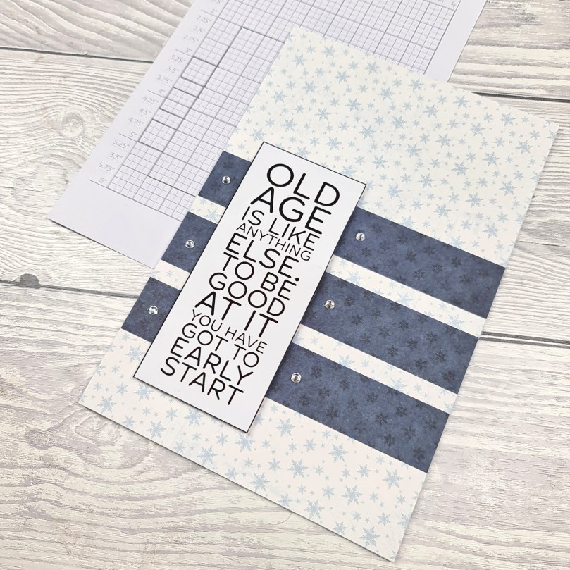 Card Layout 95 – GENTLEMAN CRAFTER