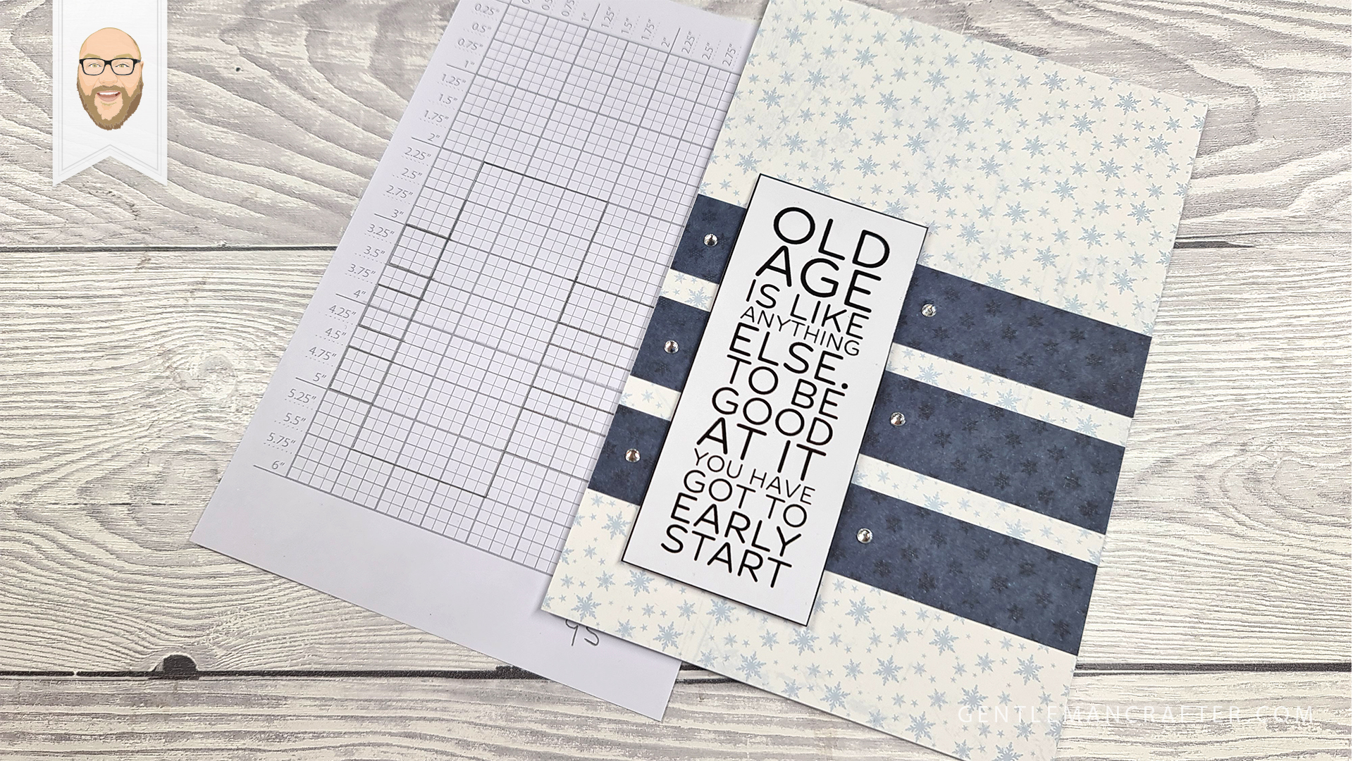 Card Layout 95 – GENTLEMAN CRAFTER