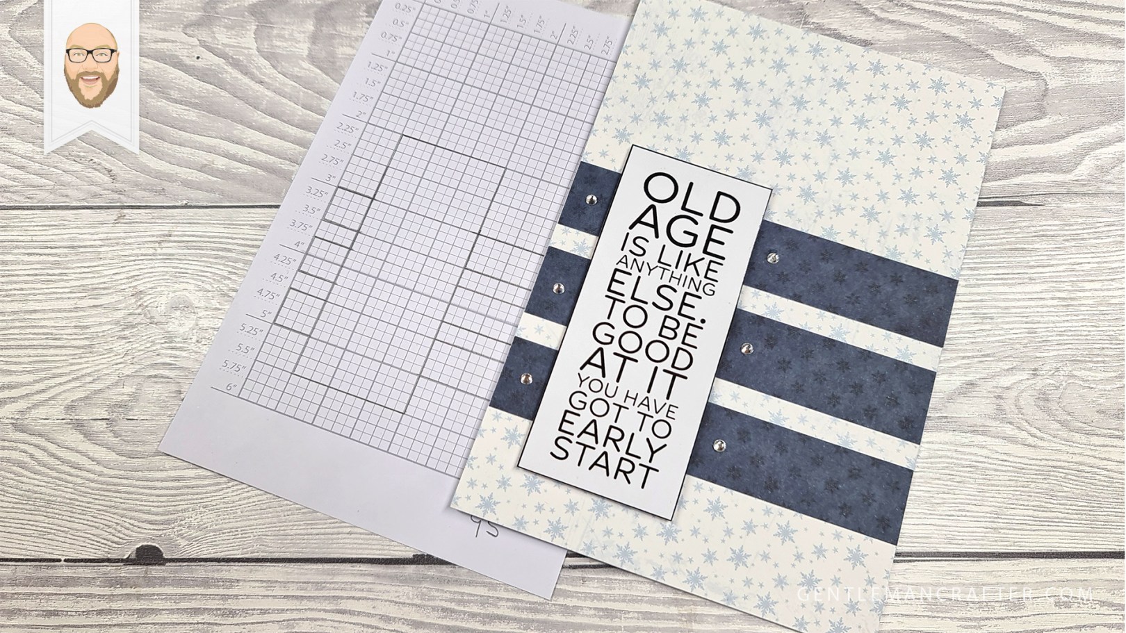 Card Layout 95 – GENTLEMAN CRAFTER