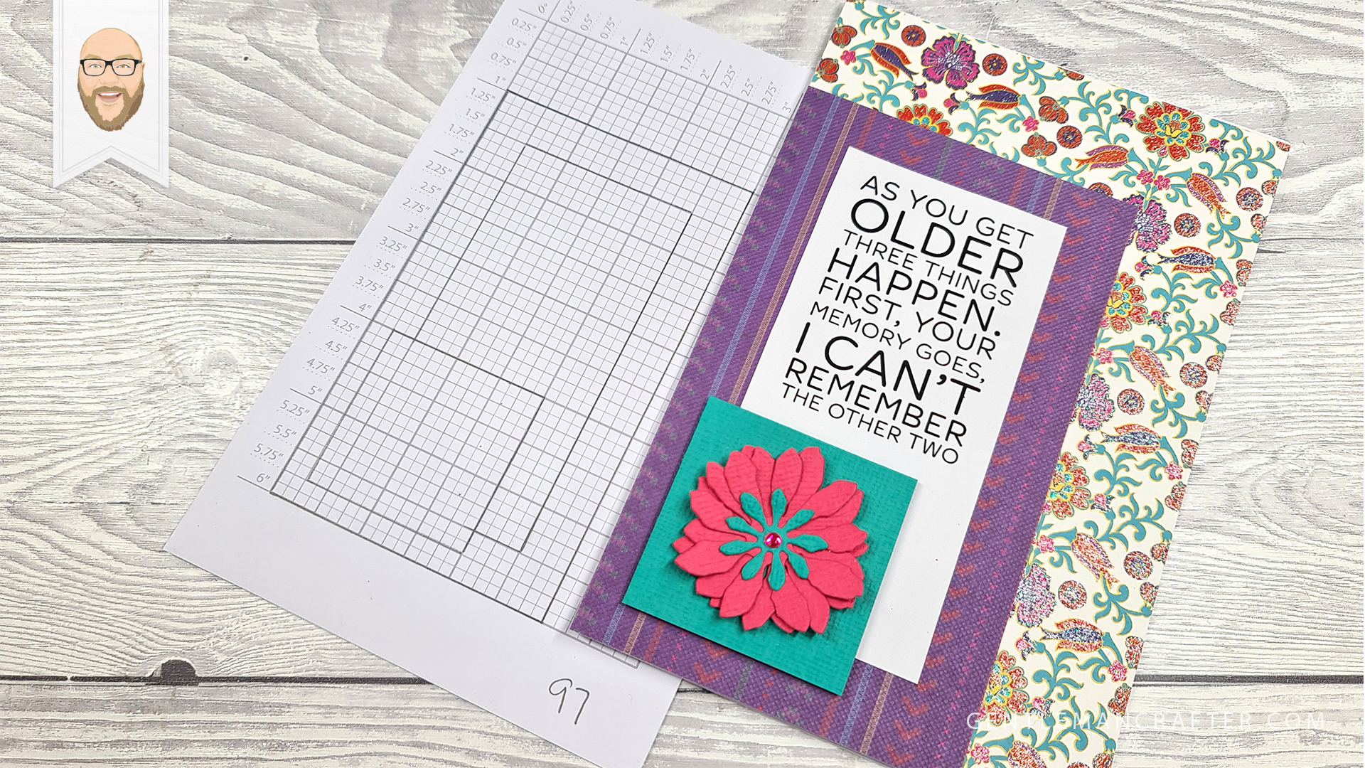 Card Layout 97 – GENTLEMAN CRAFTER