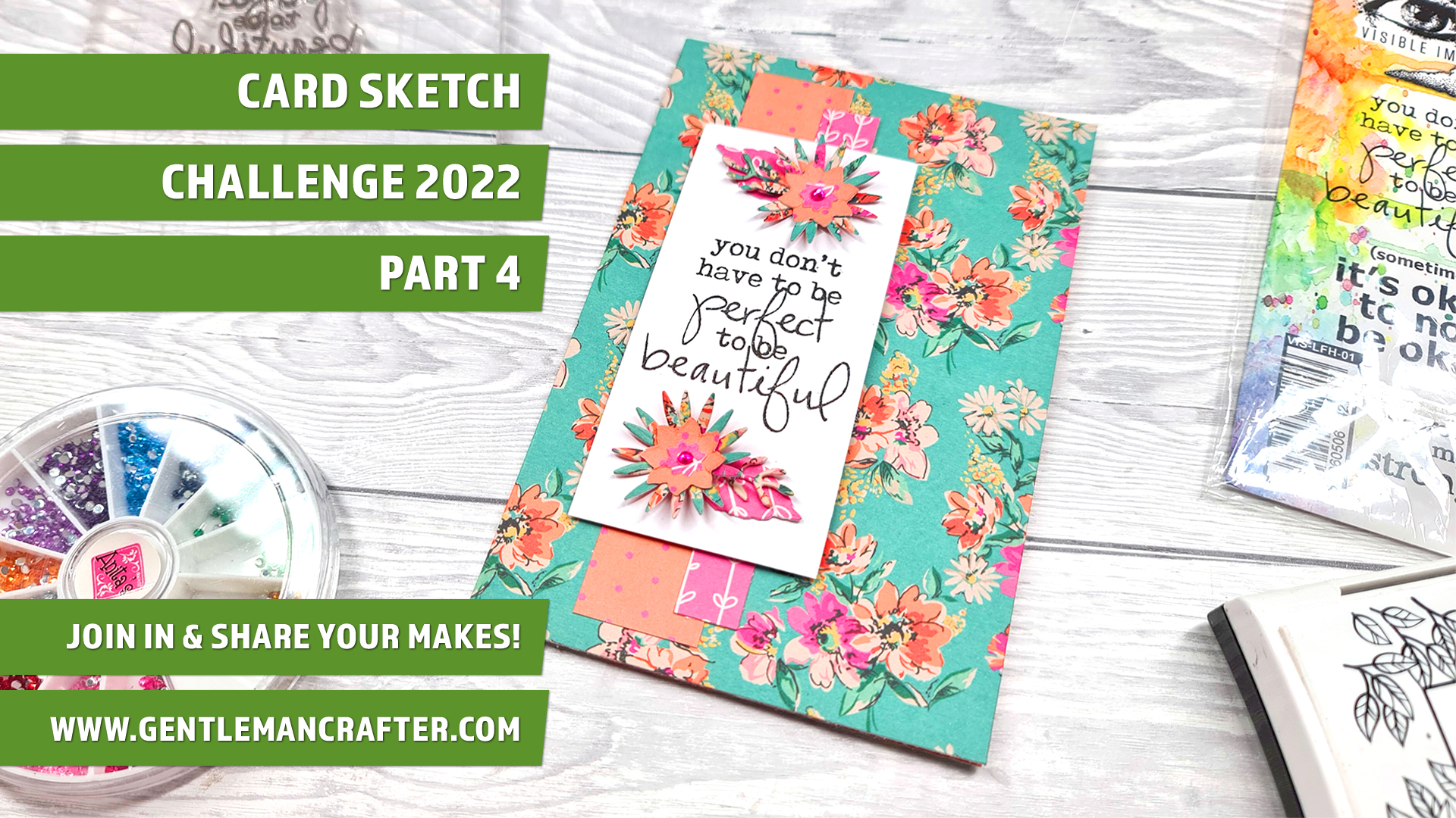 Card Sketch Challenge 2022 Part 4 – GENTLEMAN CRAFTER