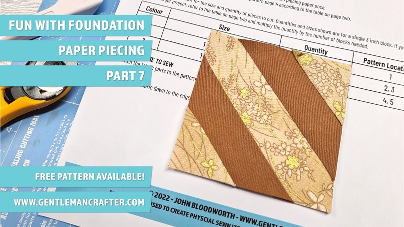 Fun with Foundation Paper Piecing Part 7 – Free Pattern Available ...