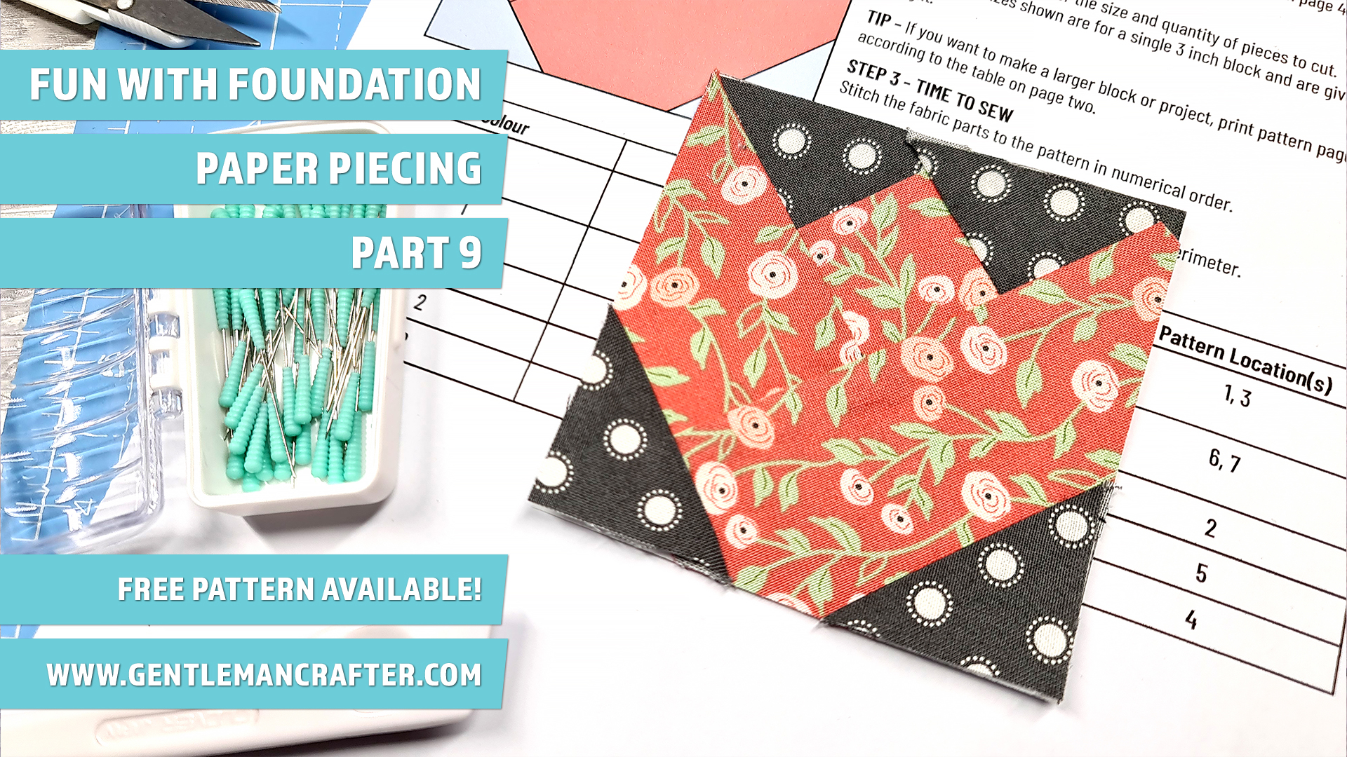 Fun with Foundation Paper Piecing Part 9 – Free Pattern Available ...