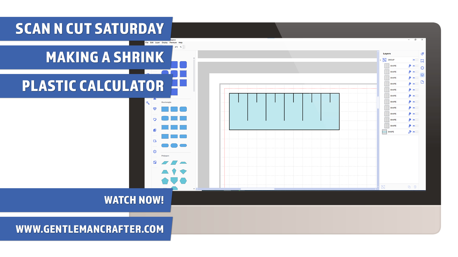 Scan N Cut Saturday – Making a Shrink Plastic Calculator – GENTLEMAN ...