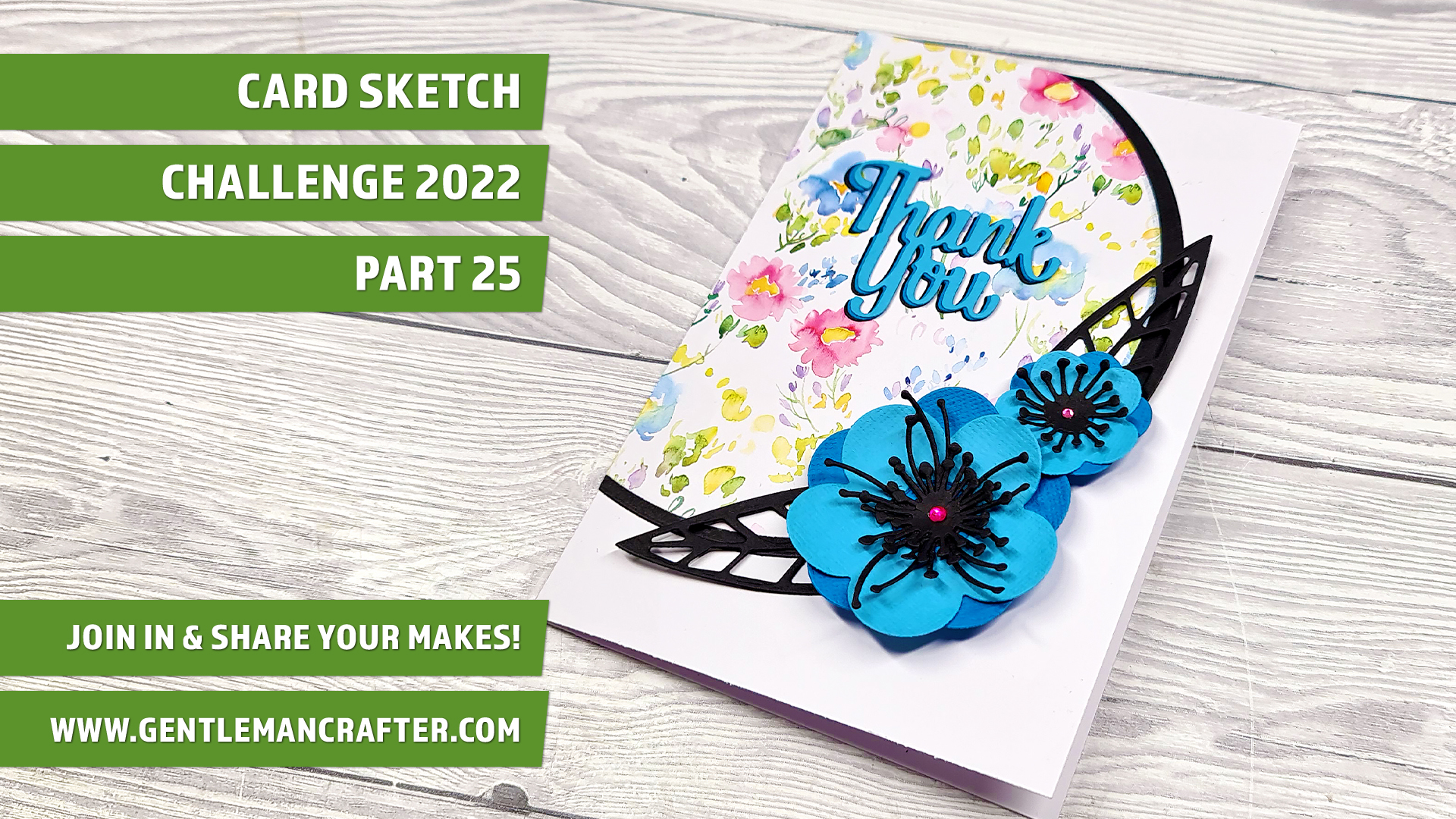 Card Sketch Challenge 2022 Part 25 – GENTLEMAN CRAFTER