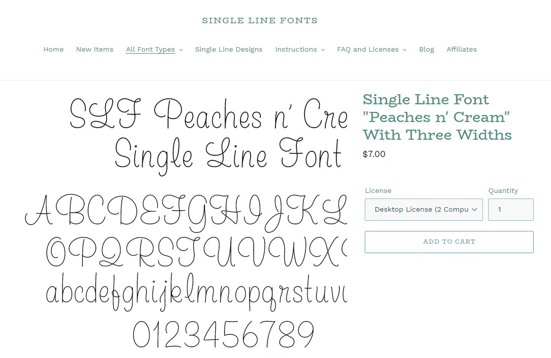 Scan N Cut Saturday – Single Line Fonts, What Are They, Where To Find ...