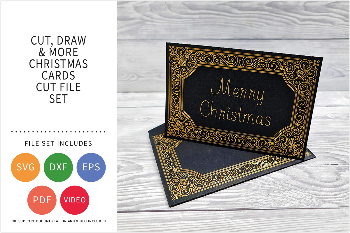 Cut, Draw and More Christmas Card File Set – GENTLEMAN CRAFTER