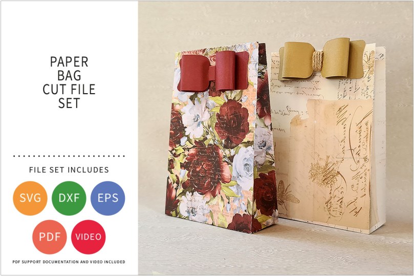 Paper Bag Cut File Set – GENTLEMAN CRAFTER