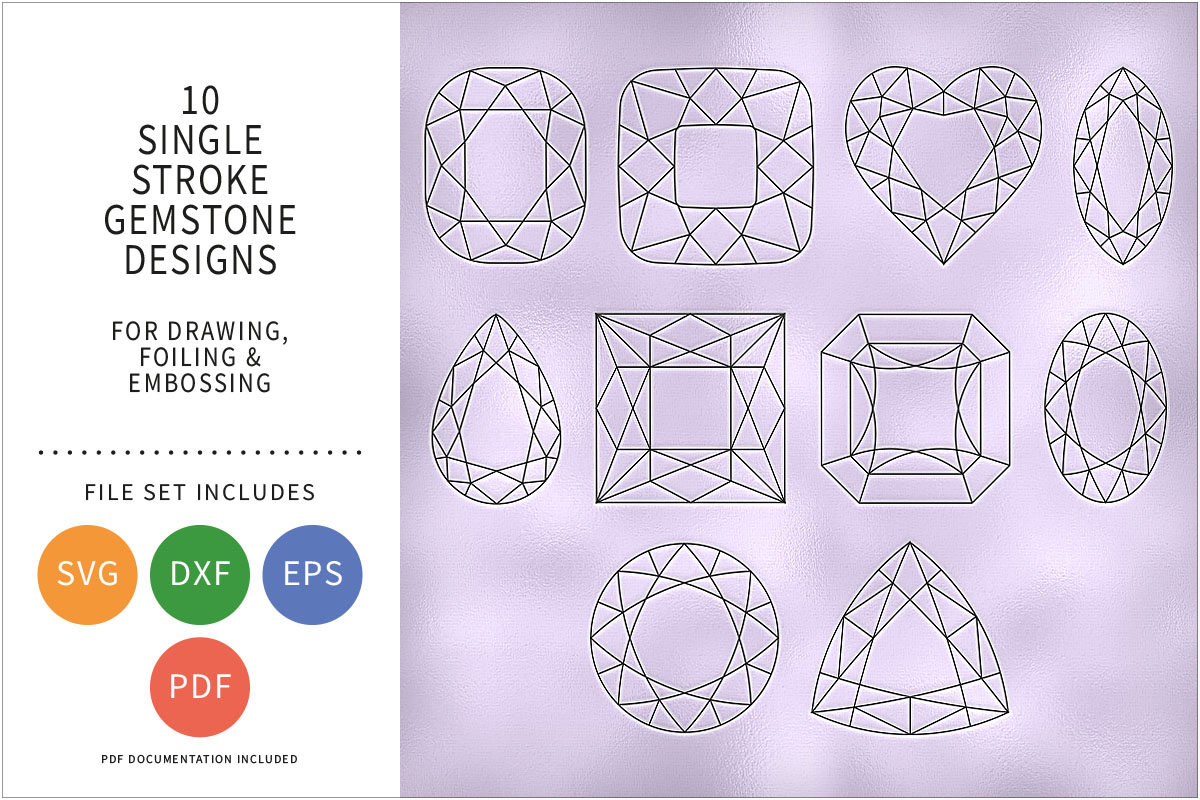 Ten Single Stroke Gemstone Designs – GENTLEMAN CRAFTER
