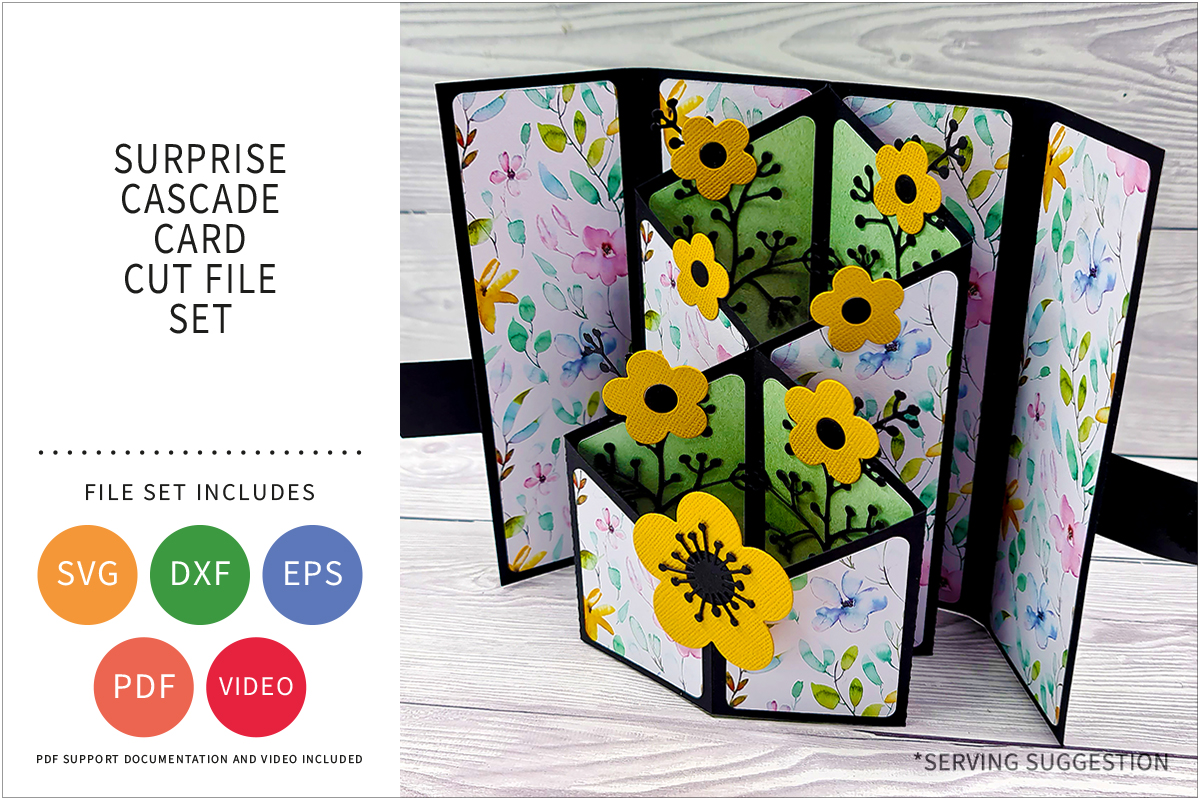 Surprise Cascade Card Cut File Set – GENTLEMAN CRAFTER