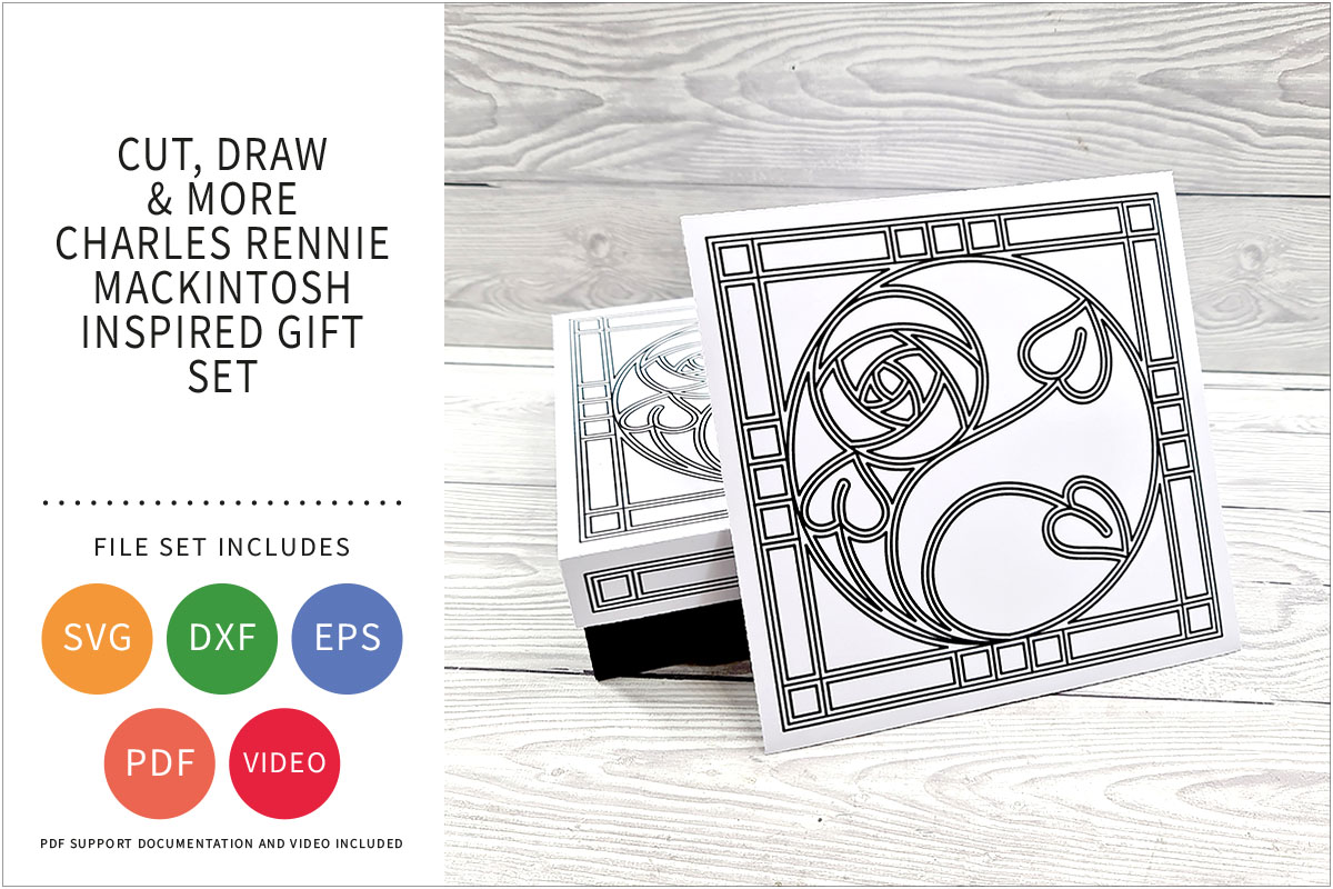 Cut, Draw and More Charles Rennie Mackintosh Inspired Gift Set ...