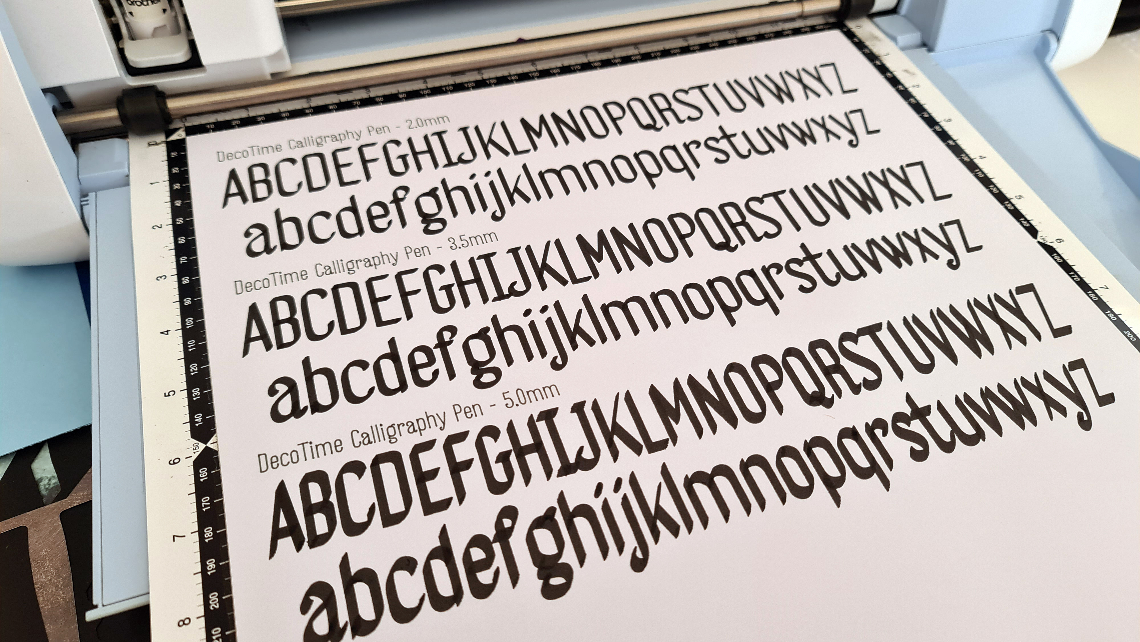 Scan N Cut Calligraphy Hack: No Official Kit Needed! – GENTLEMAN CRAFTER