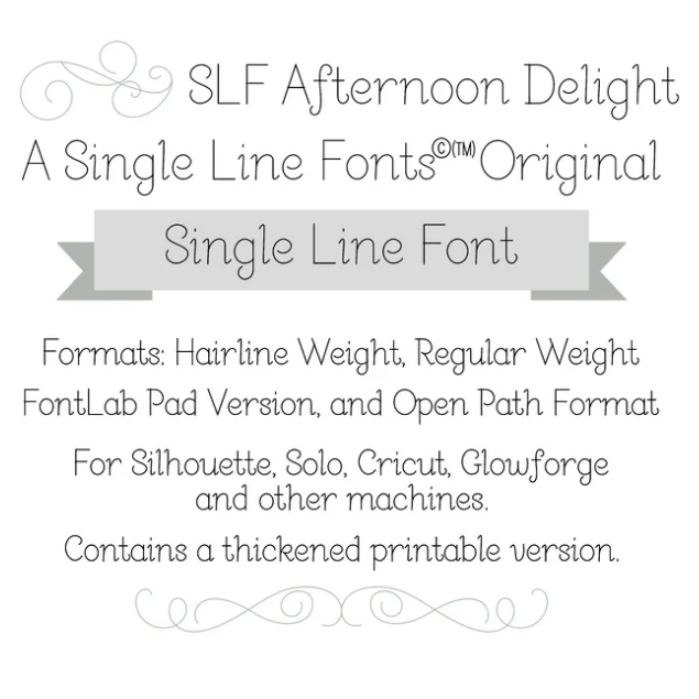 50% Sitewide Sale at Single Line Fonts – GENTLEMAN CRAFTER